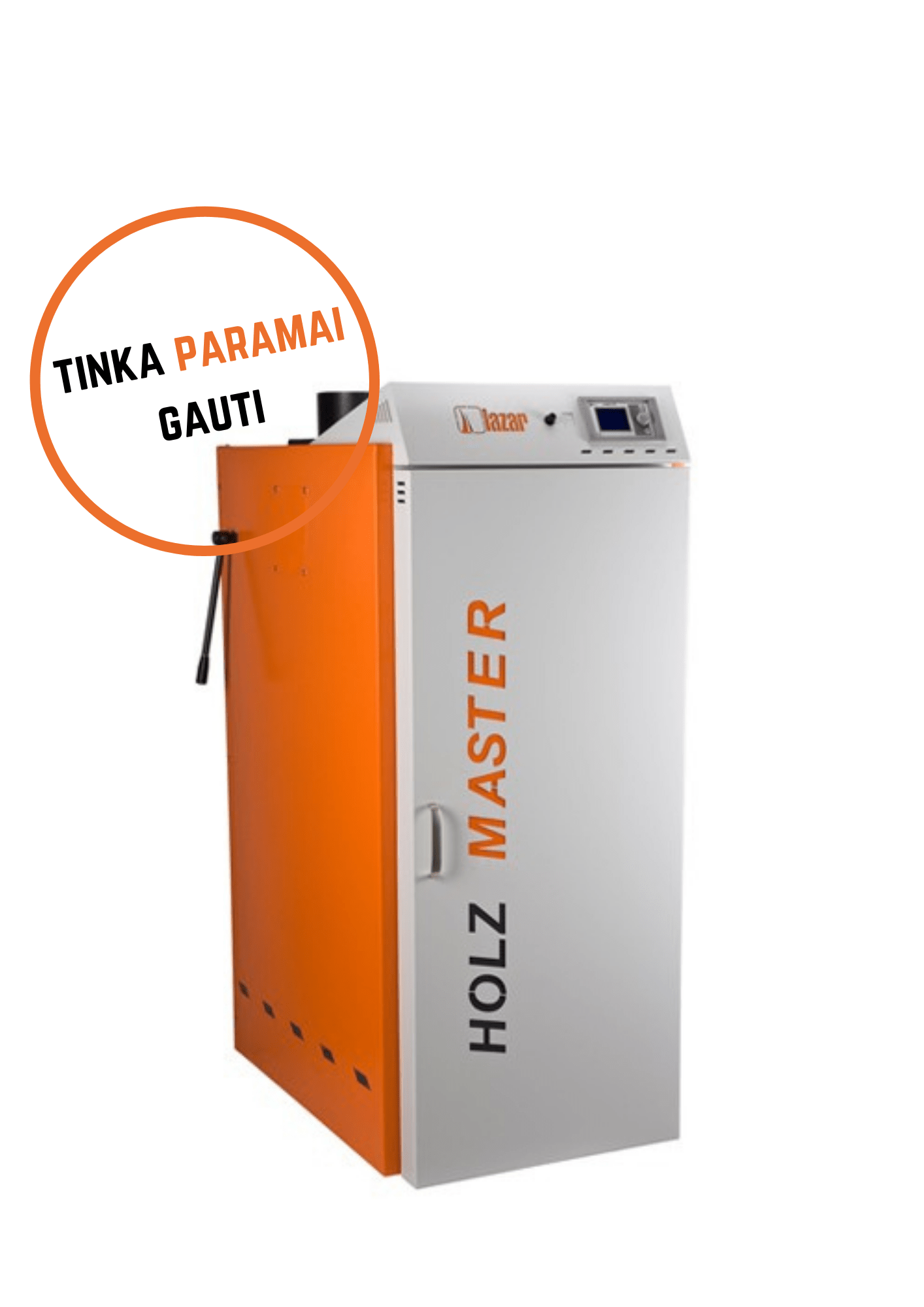 Kieto kuro katilai HolzMaster - Paltaja